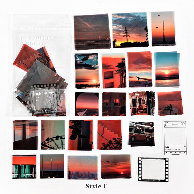 Mr Paper 45pcs/back Wonderful Journey Series Stick... – Grandado