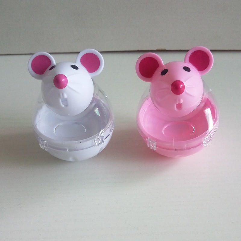 Lovely Pet Feeder Toy Cat Mice Shape Food Rolling ... – Vicedeal