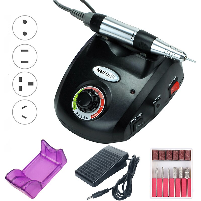 35000RPM Electric Nail Drill Machine Manicure Dril... – Grandado
