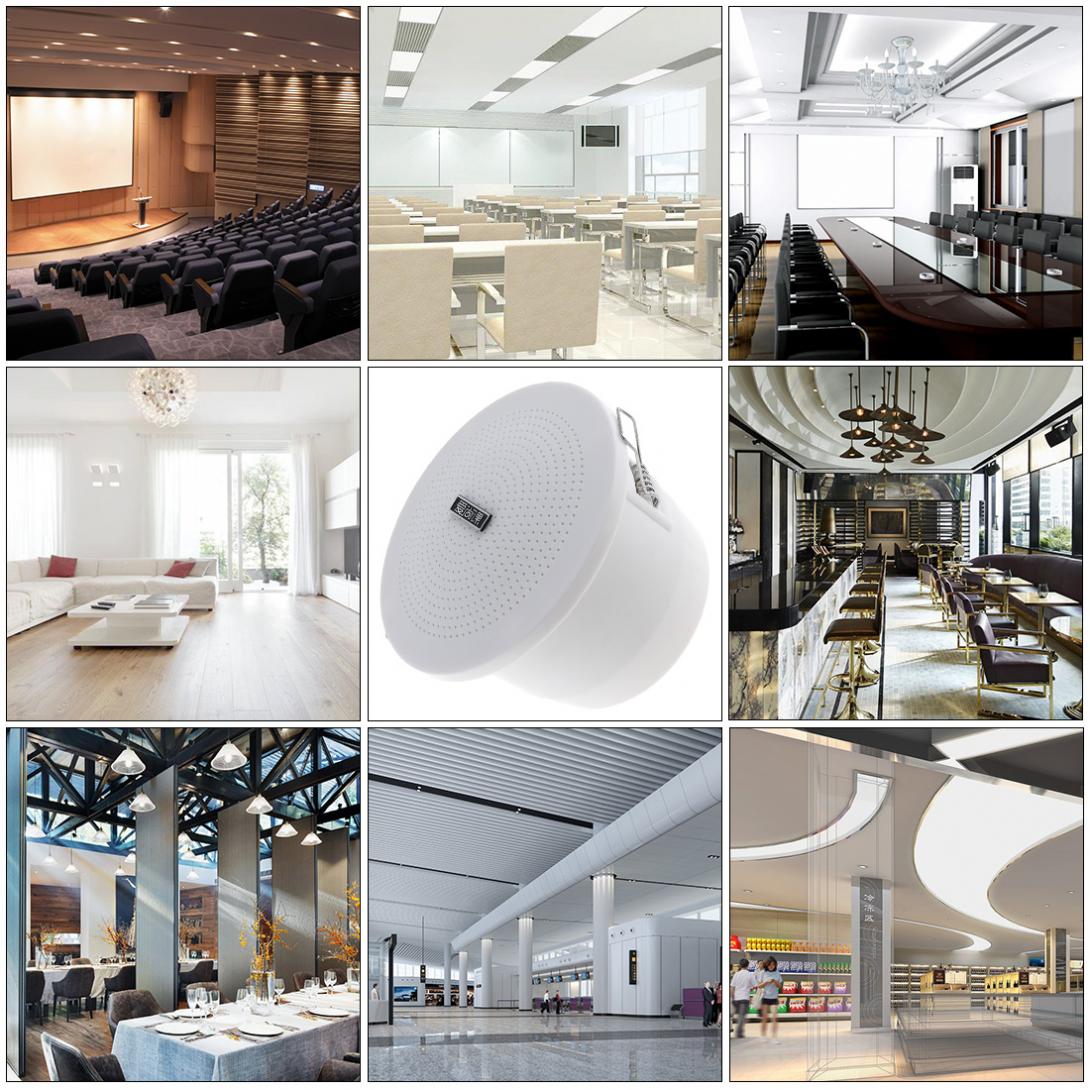 3W Waterproof Radio Ceiling Speaker Public Broadca... – Vicedeal