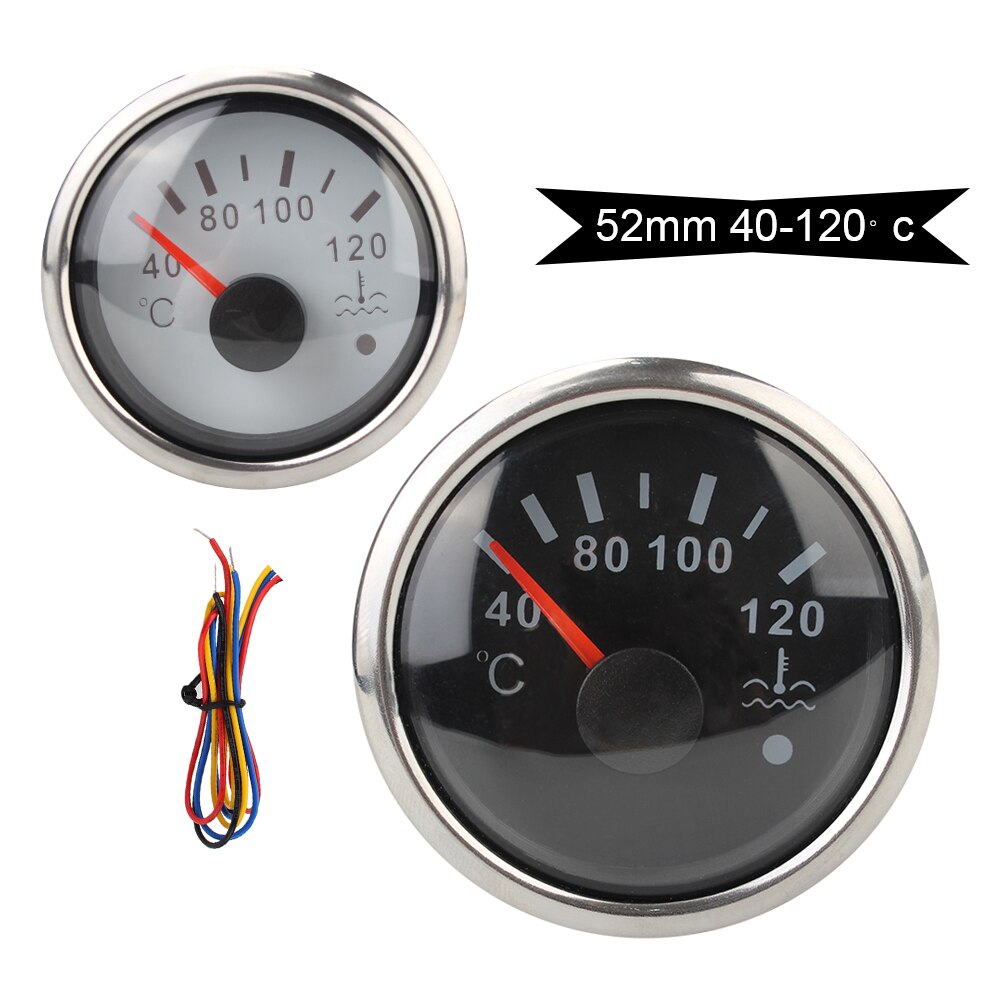 Auto Water Temp Gauge 40-120 ℃ Temperatuur Meter T... – Vicedeal