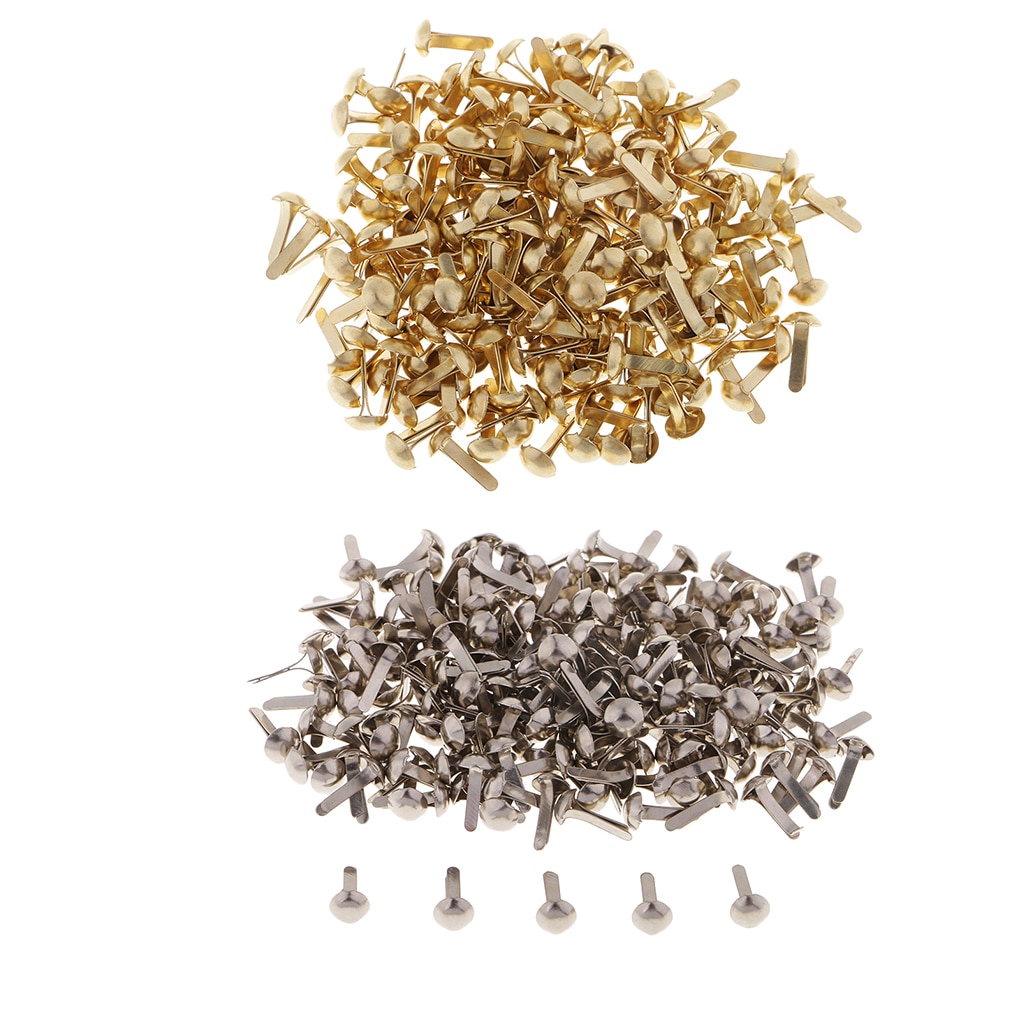 400pcs Mini Decorative Round Head Split Pins Metal... – Grandado