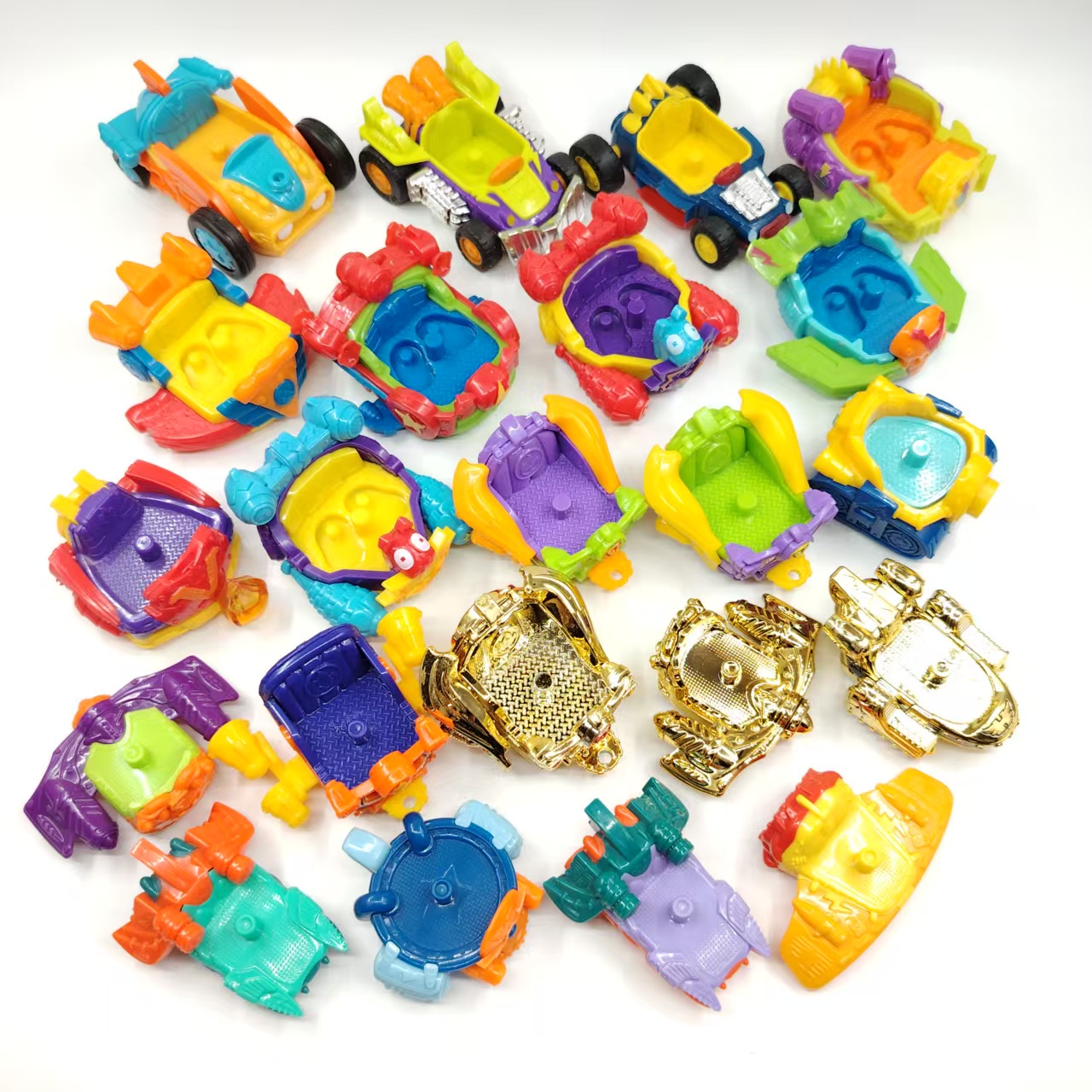 4pcs Random Superzings Car Superthing Boat without... – Grandado