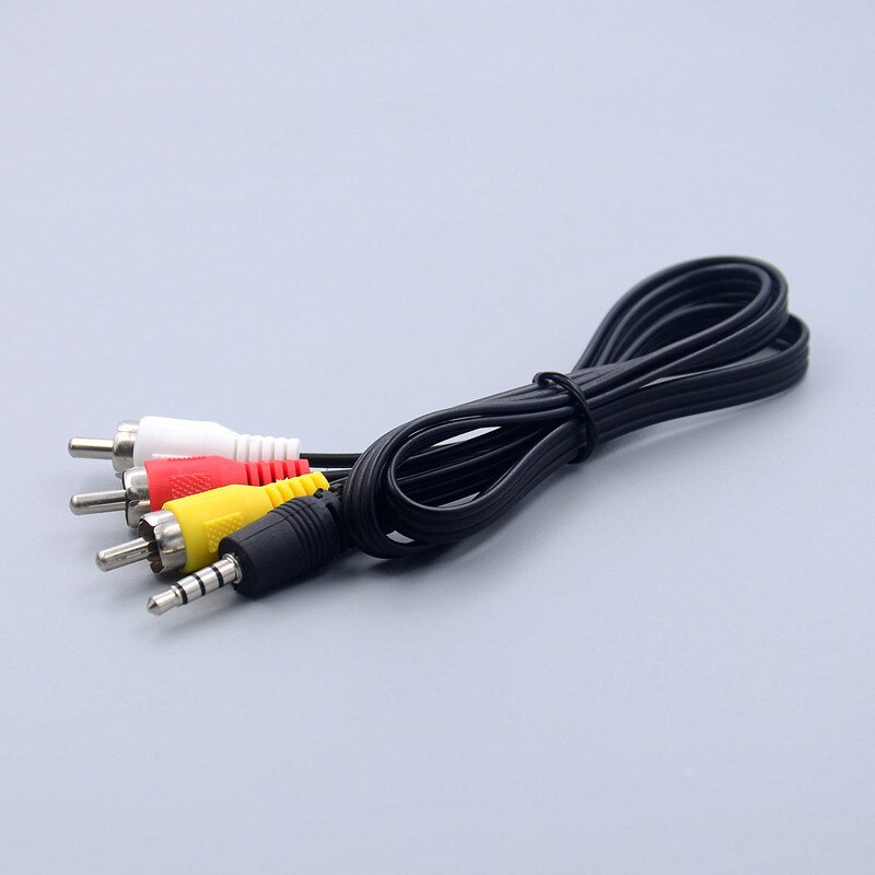 65cm 1m 1.5m 3.5mm liitin uros to 3 rca sovitin 3... – Grandado