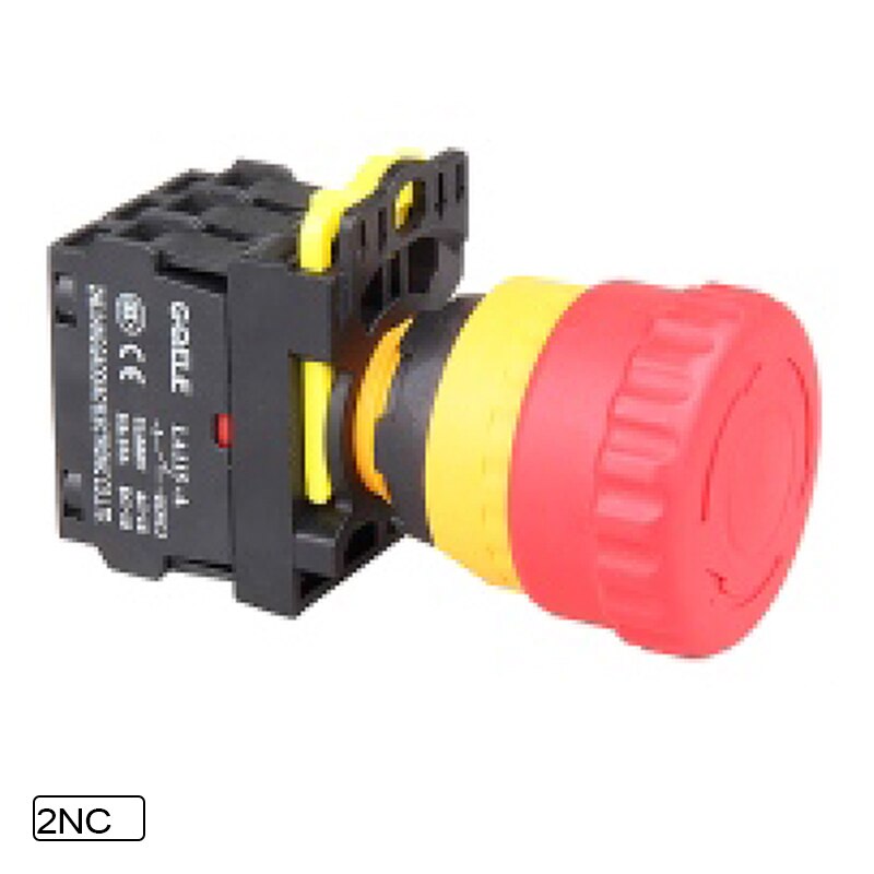 5 PCS Emergency stop pushbutton switch (22-30 aper... – Vicedeal