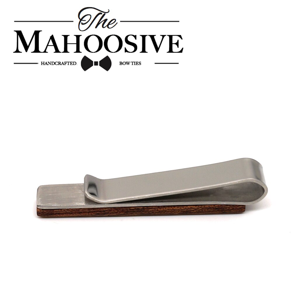 Mahoosive Wooden Tie Clip for Men Tie Bar wood Nec... – Grandado