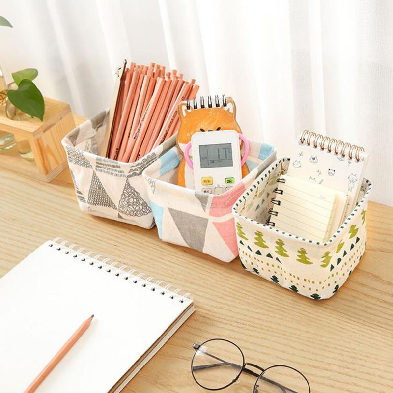 Folding Desk Storage Basket Various Clothes Laundr... – Vicedeal