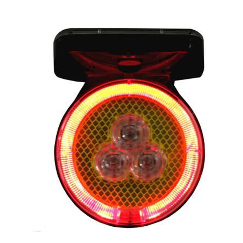 Synchronous Flashing Light Solar Warning Light wit... – Grandado
