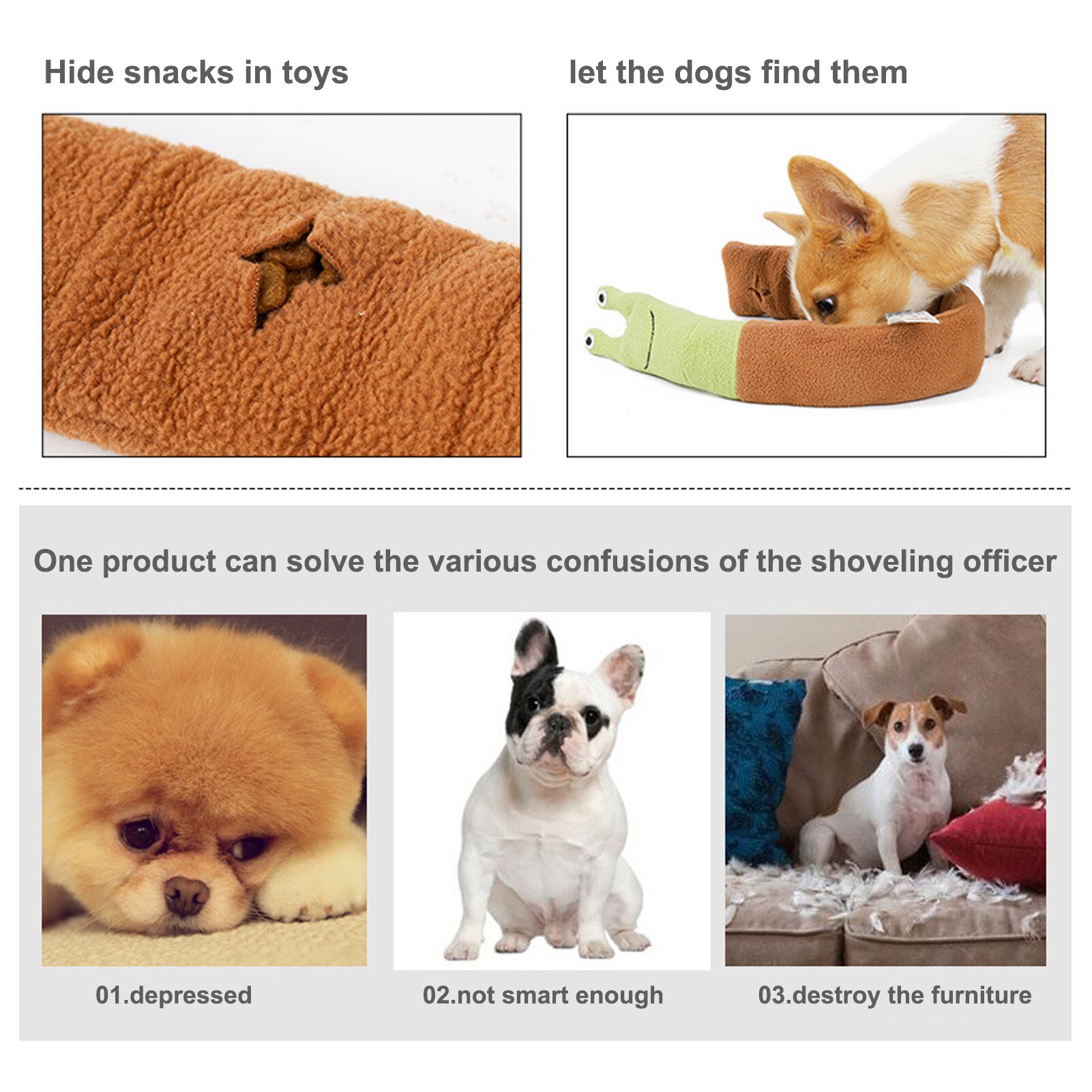 Magic Snail Plush Doll Educational Sniffing Snail ... – Grandado