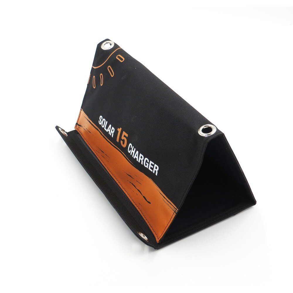 Solcelleoplader med usb-port bærbar 15w 2500ma sol... – Grandado