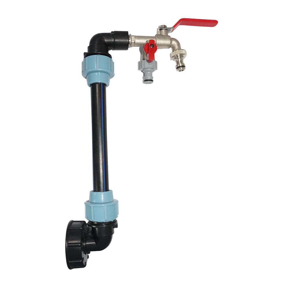 IBC Gooseneck 3/4 Inch IBC Tank Adaptor with Outle... – Grandado