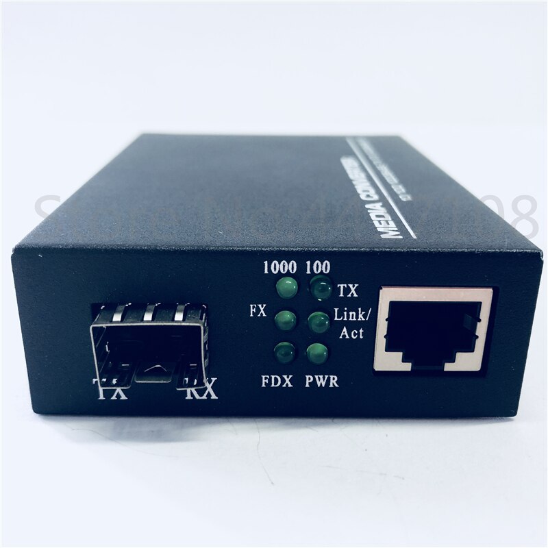 SFP Fiber media Converter om RJ45 Gigabit Media Co... – Grandado