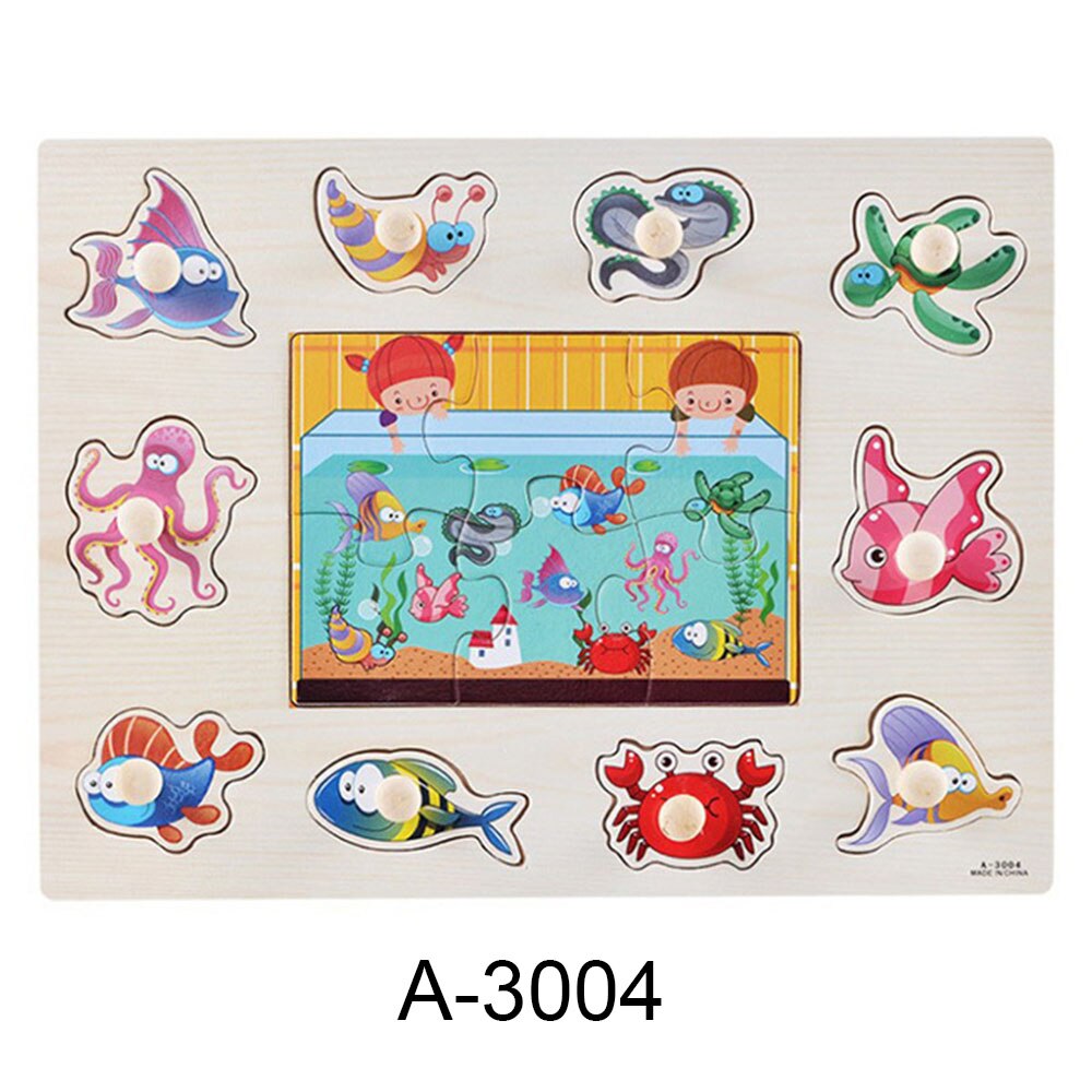 Hout Puzzel Kant Greep Alfabet Brief Puzzel Speelg... – Vicedeal