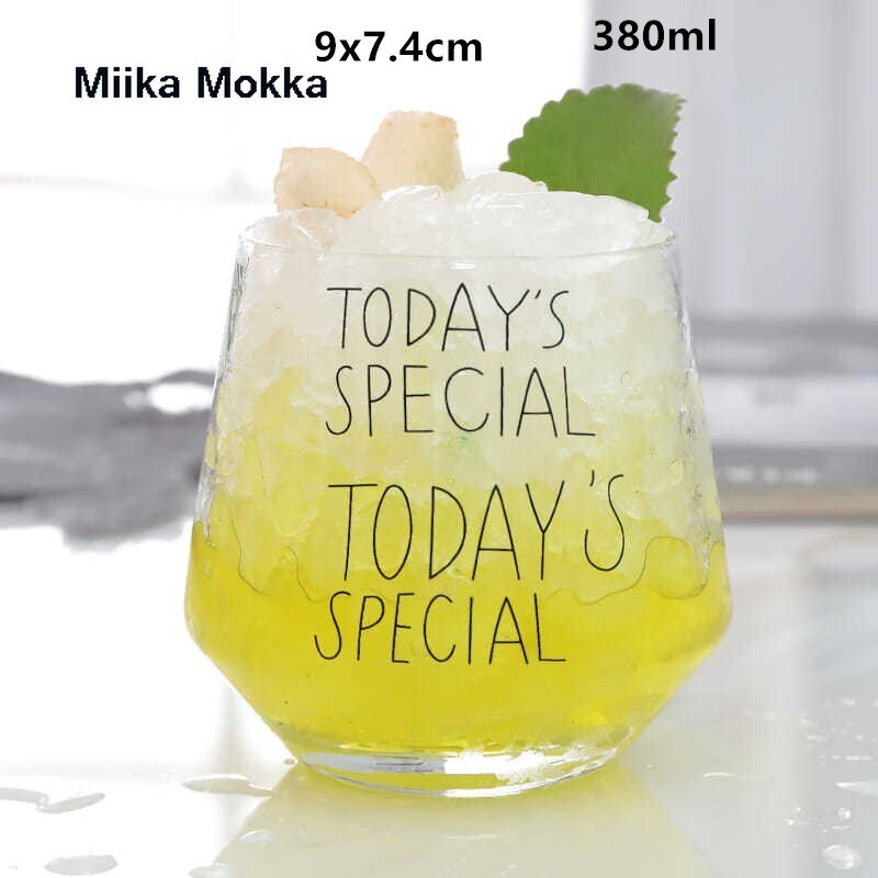 Water Cup European Style Glass Cup Juice Tea Wine ... – Grandado