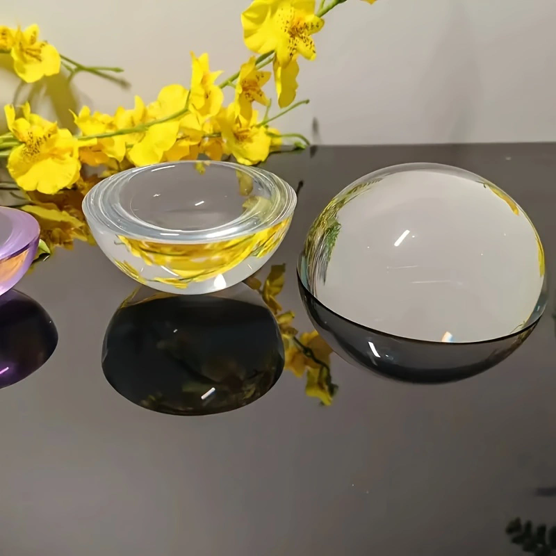 1pc Half Ball 40mm/60mm/100mm Paperweight Crystal ... – Grandado