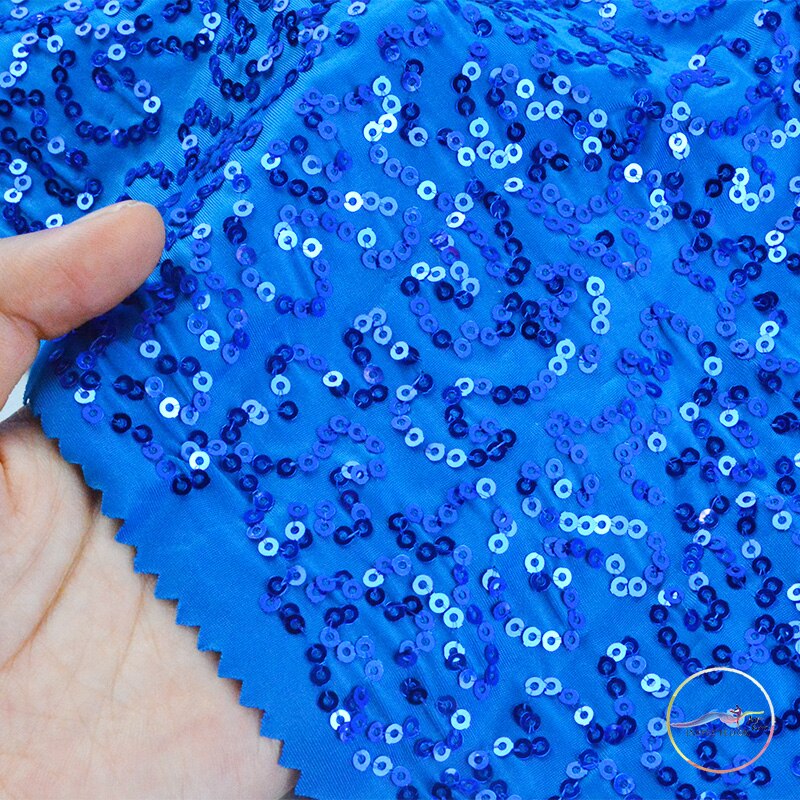 130cm width 3mm Sequins Fabric dancewear Fabric la... – Vicedeal