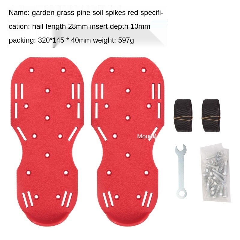 Garden Gardening Tools Steel Spike Shoes Lawn Loos... – Grandado