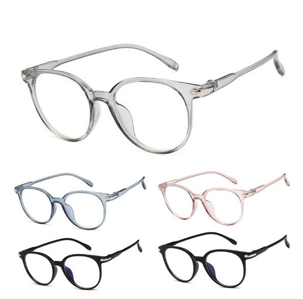 5 colors Clear Jelly Pink Glasses Frame for women ... – Grandado