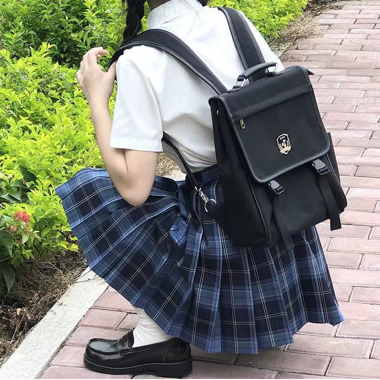 High school student backpack laptop handbag couple... – Vicedeal