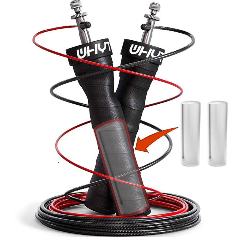 Anti-Slip Crossfit Speed Jump Rope Skipping Ropes ... – Vicedeal