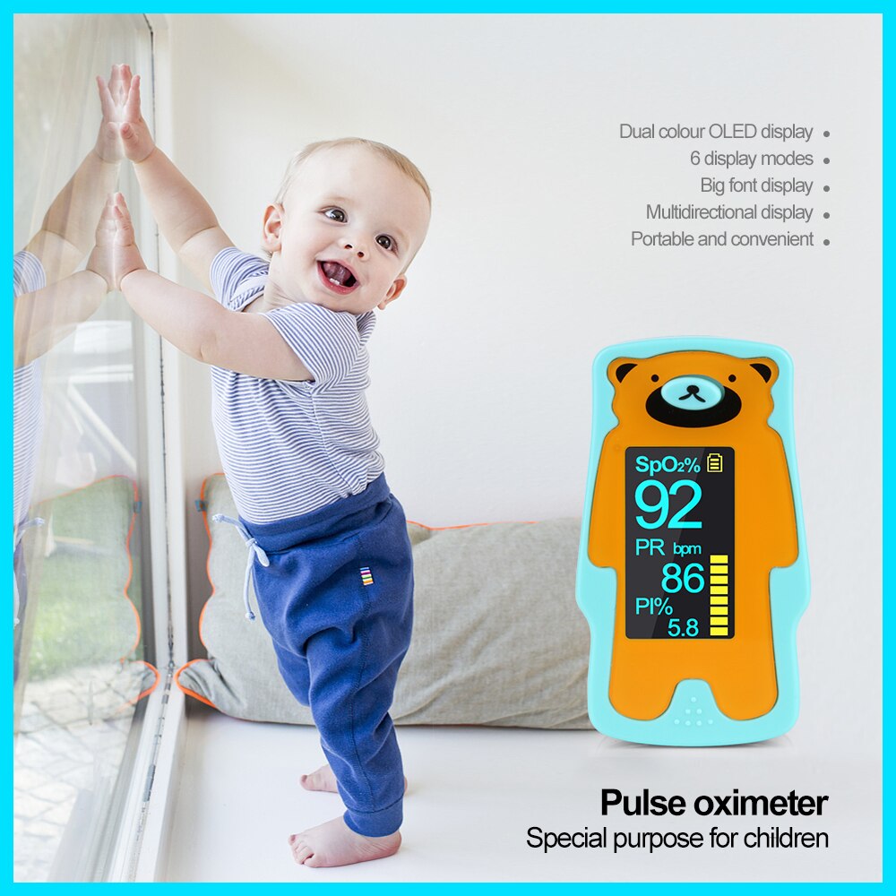 RZ Fingertip Pulse Oximeter Child Type Portable Fi... – Grandado