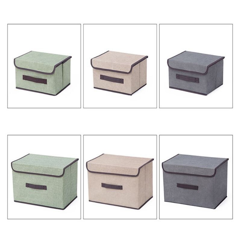 Storage Boxes with Lids No Smell Polyester Fabric ... – Grandado