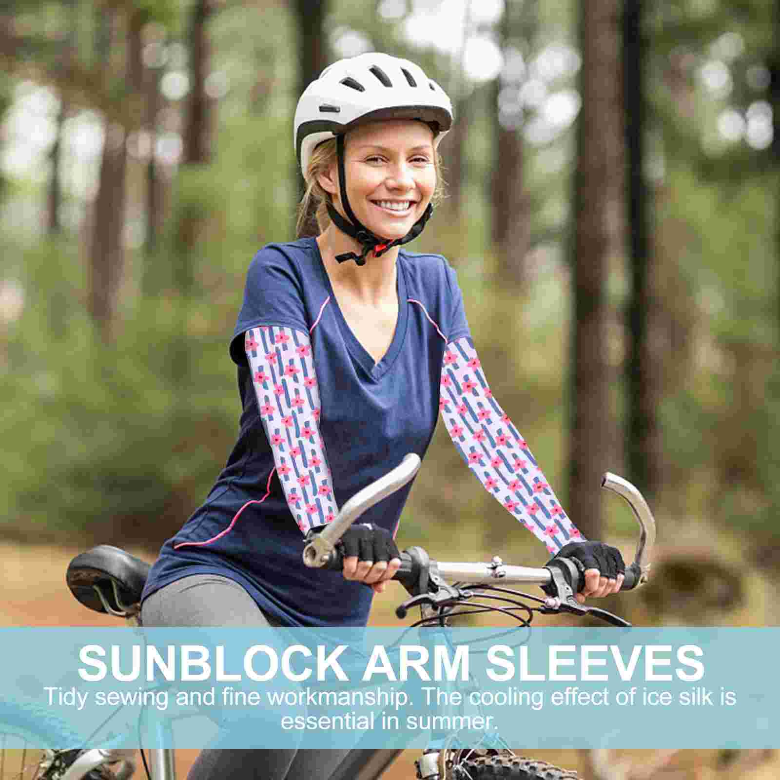 4 Pairs Cartoon Sunblock Arm Sleeves Sun Protectio... – Vicedeal