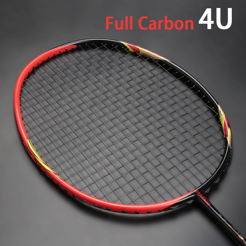 F7 Full Carbon Fiber Strung Badminton Racket Ultra... – Grandado