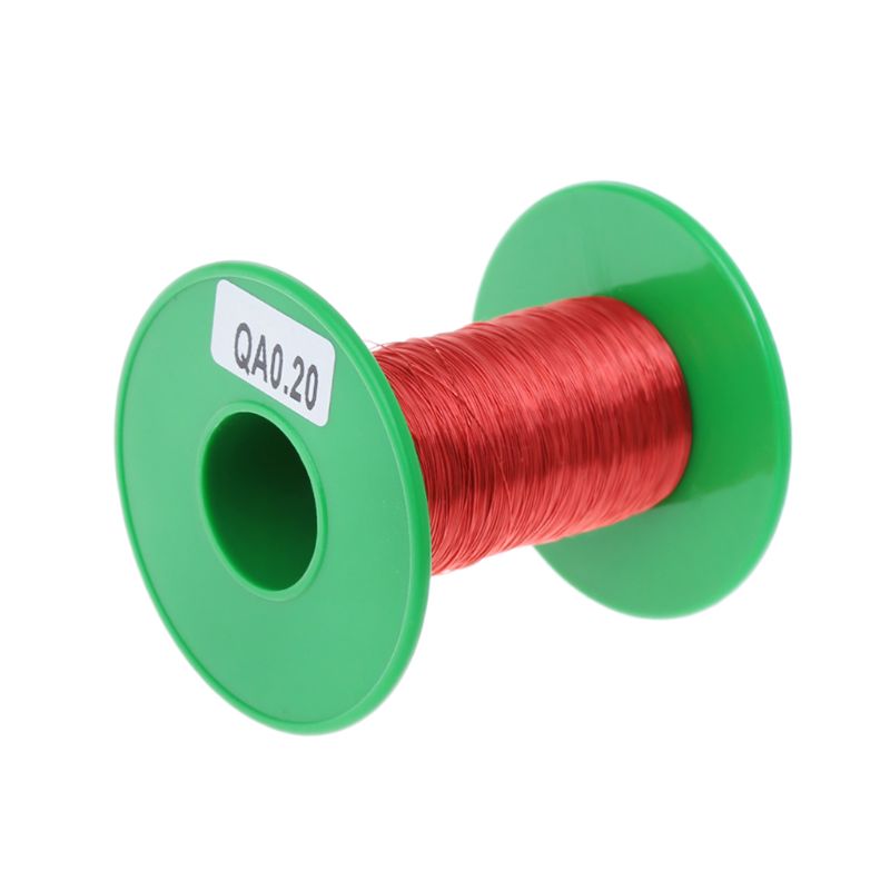 100m QA Polyurethane Enameled Copper Wire 0.2mm Welding Wires Coil ...