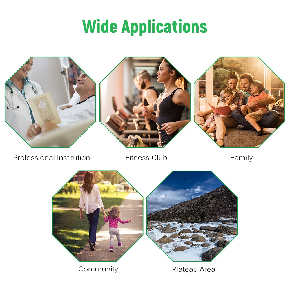 Portable Blood Oxygen Monitor Finger Pulse Oximete... – Grandado