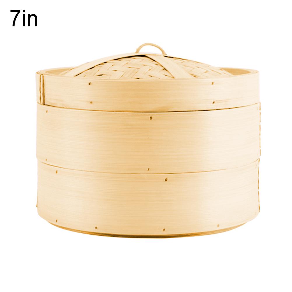 9/7 pouces 2 Cages bambou panier à vapeur plus pro... – Grandado