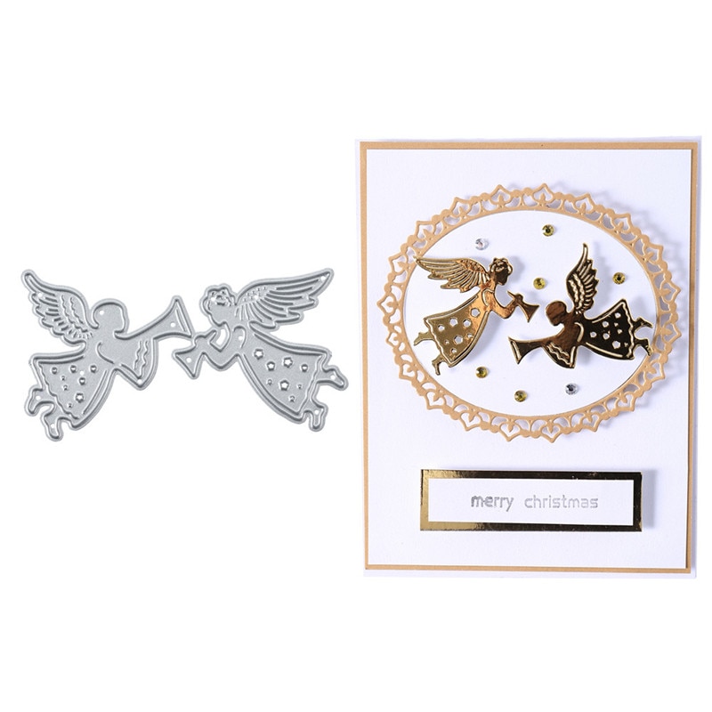 DiyArts Angel Christmas Metal Cutting Dies for DIY... – Grandado