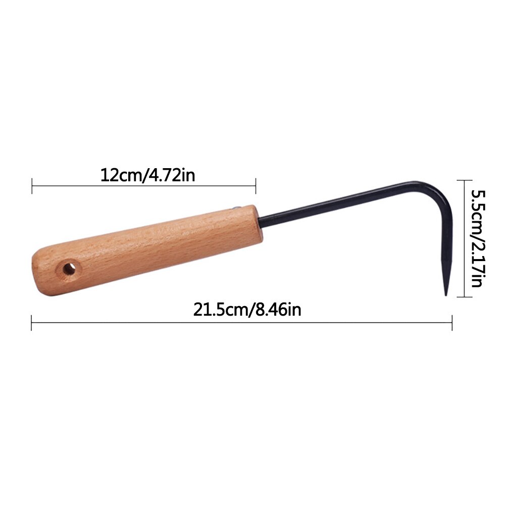 Garden Weeding Hook Manual Weeder With Wooden Hand... – Grandado