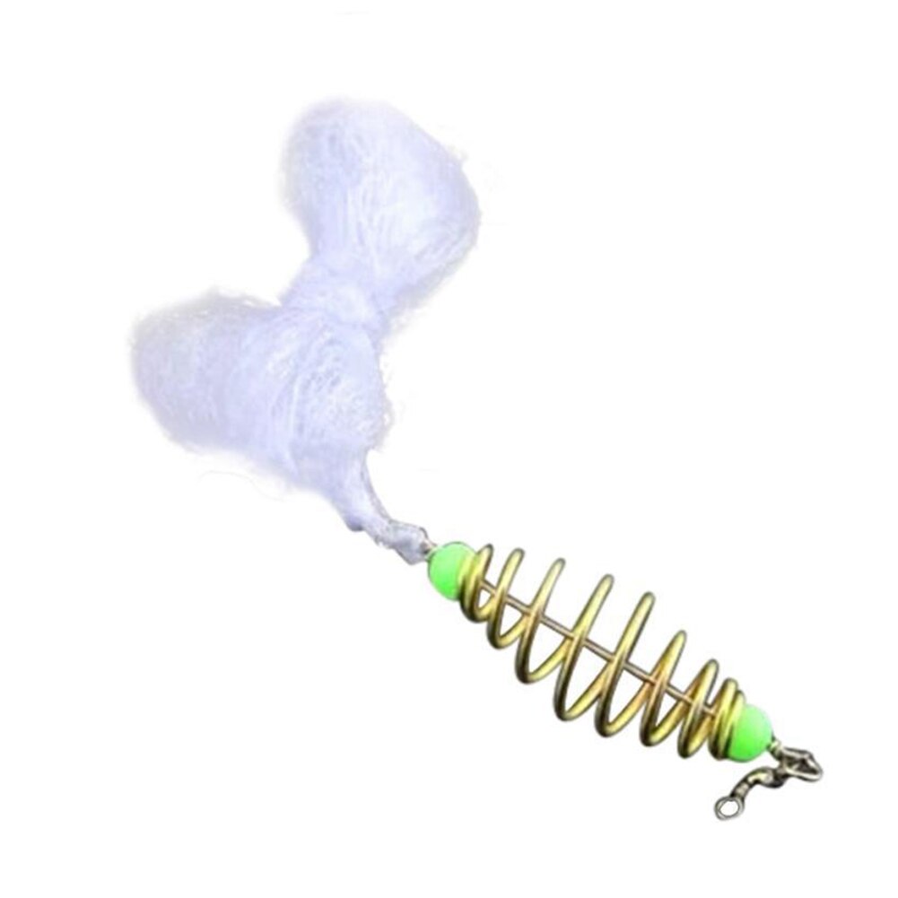 Copper Spring Fishing Mesh Hook with Luminous Bead... – Grandado