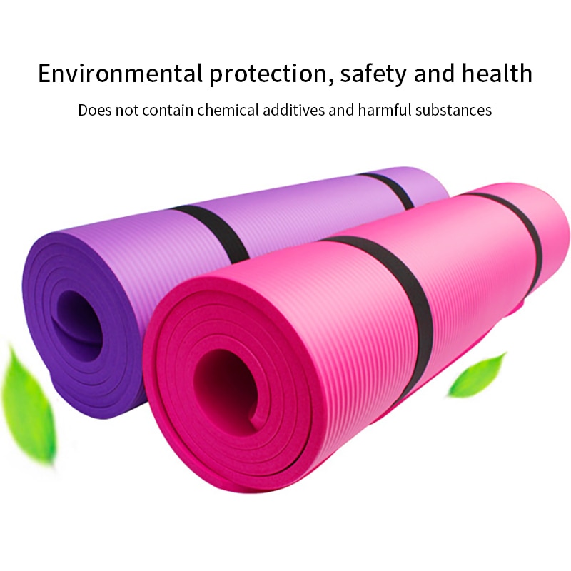 183x61x1cm yoga matt yoga mat thick exercise mats ... – Grandado