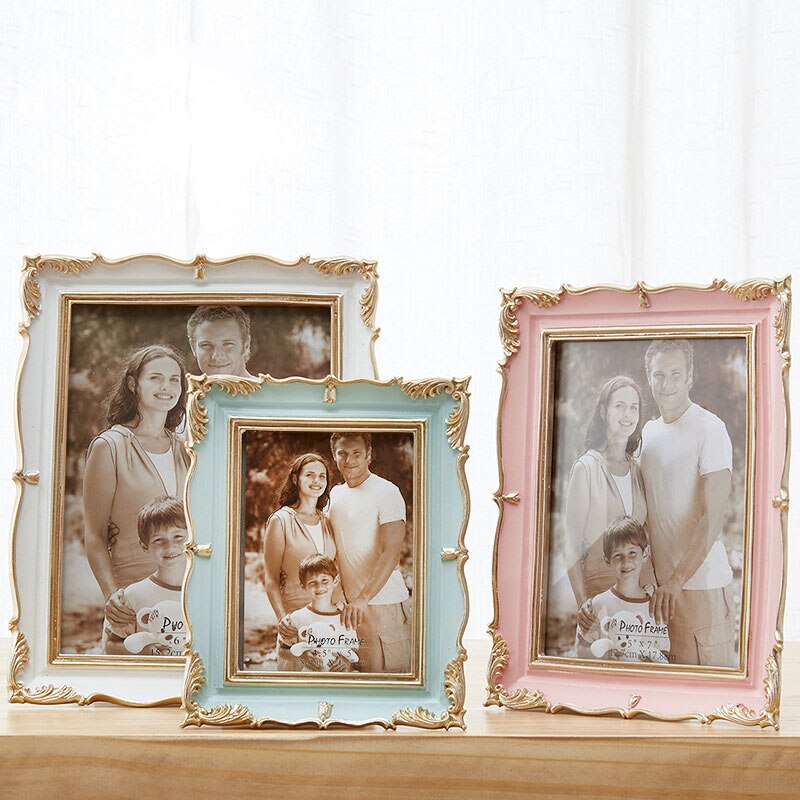 American Style Photo Frame Study Desktop Resin Pic... – Grandado