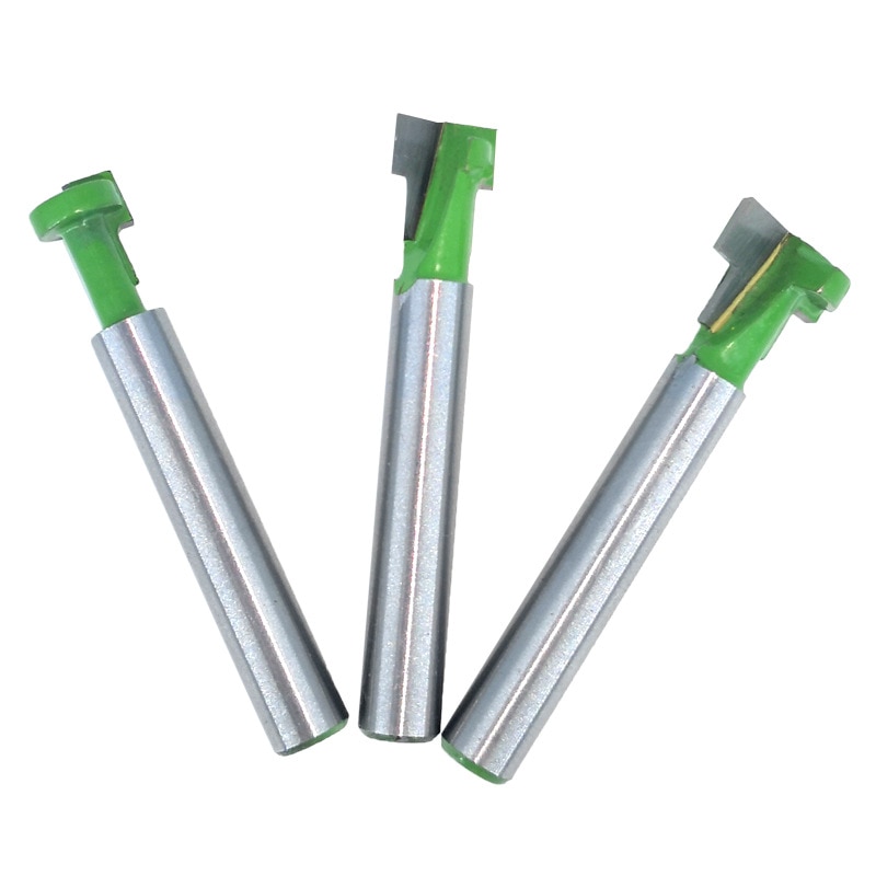 1 Pc 1/4 "Of 6 Mm Schacht T-Slot Cutter Router Bit... – Grandado