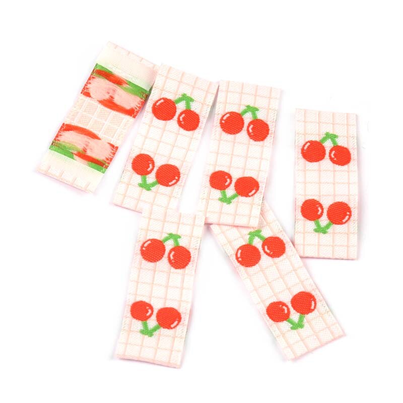 50pcs/lot Cartoon Fruit Labels Embroidery Cloth La... – Vicedeal