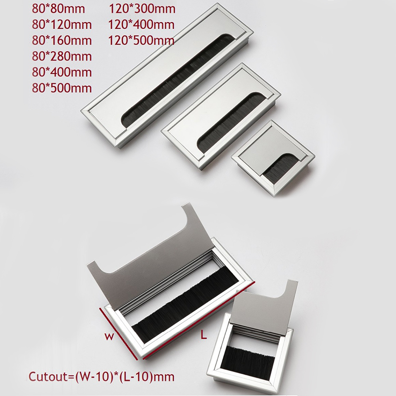 Silver Square Rectangle Office Table Cabinet Desk ... – Grandado