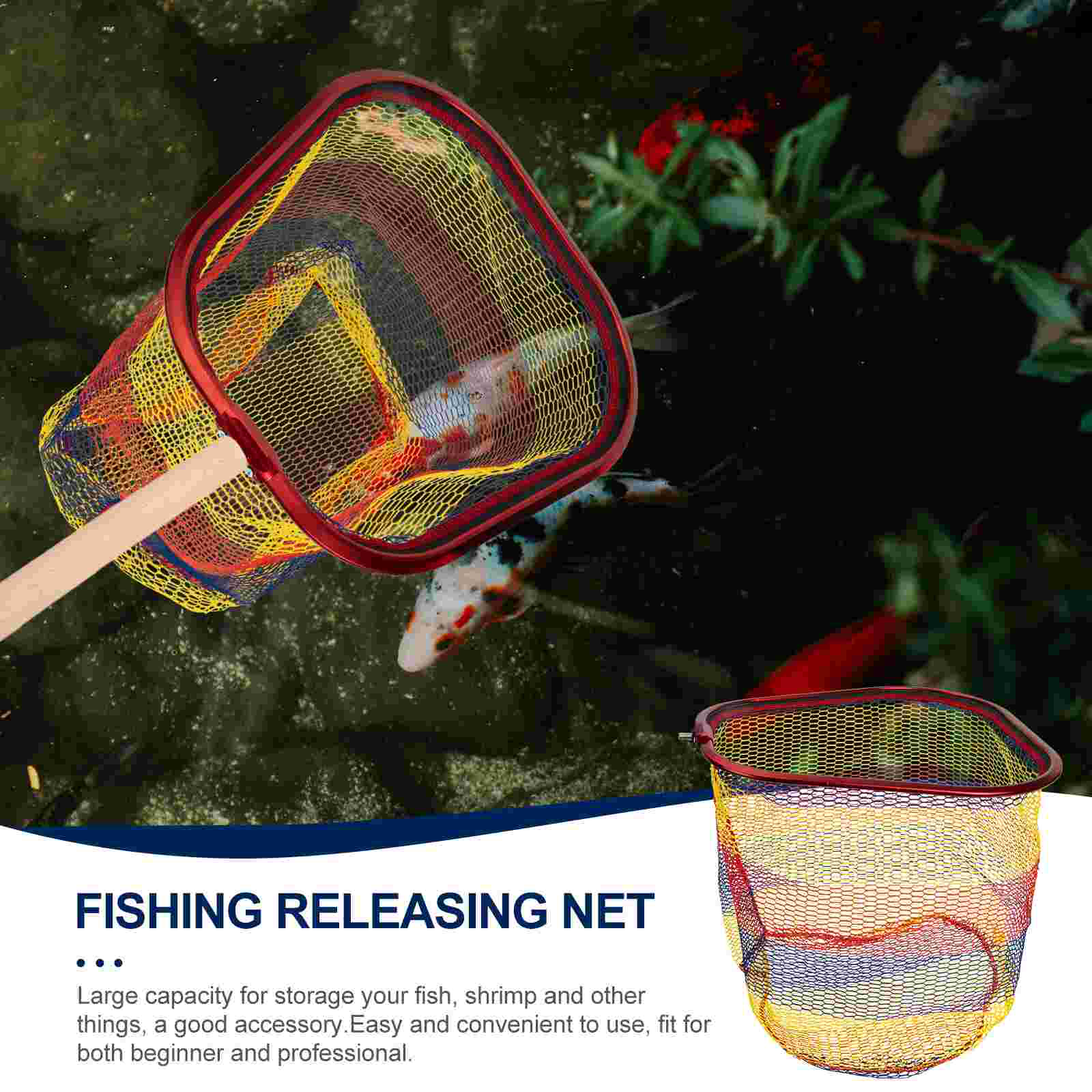 Fish Net with Aluminium Alloy Frame Deepened Fishi... – Vicedeal