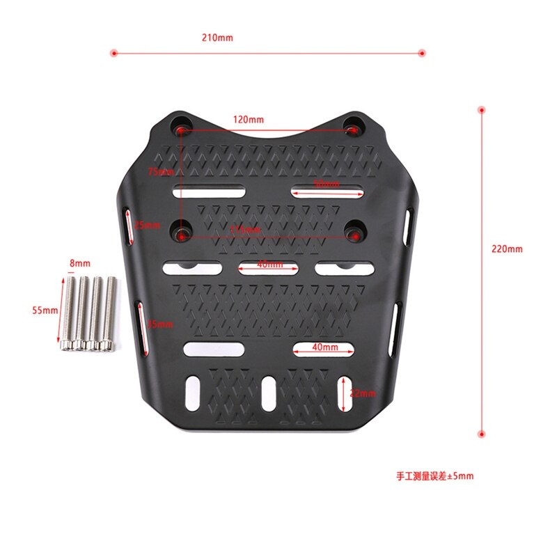 Motorcycle Rear Luggage Rack Holder for Honda PCX ... – Vicedeal