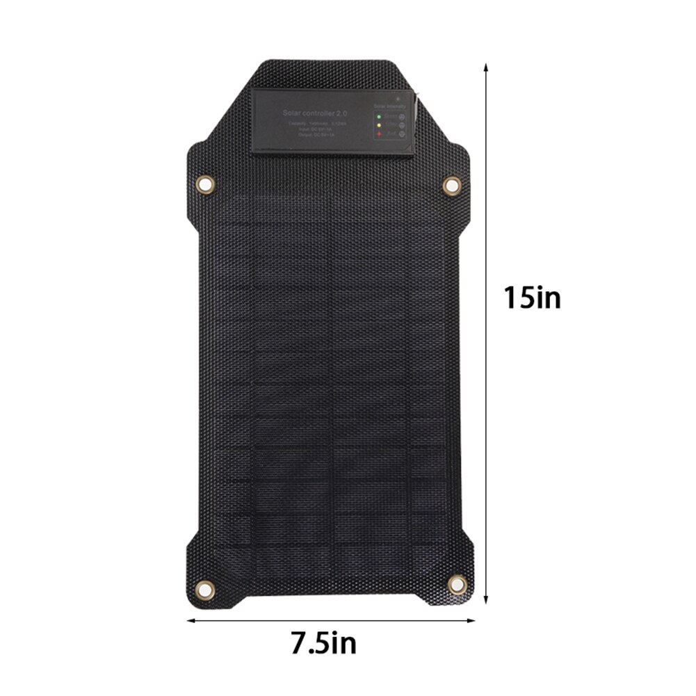 10W Outdoor Sunpower Solar Panel Kit 5V USB Portab... – Grandado