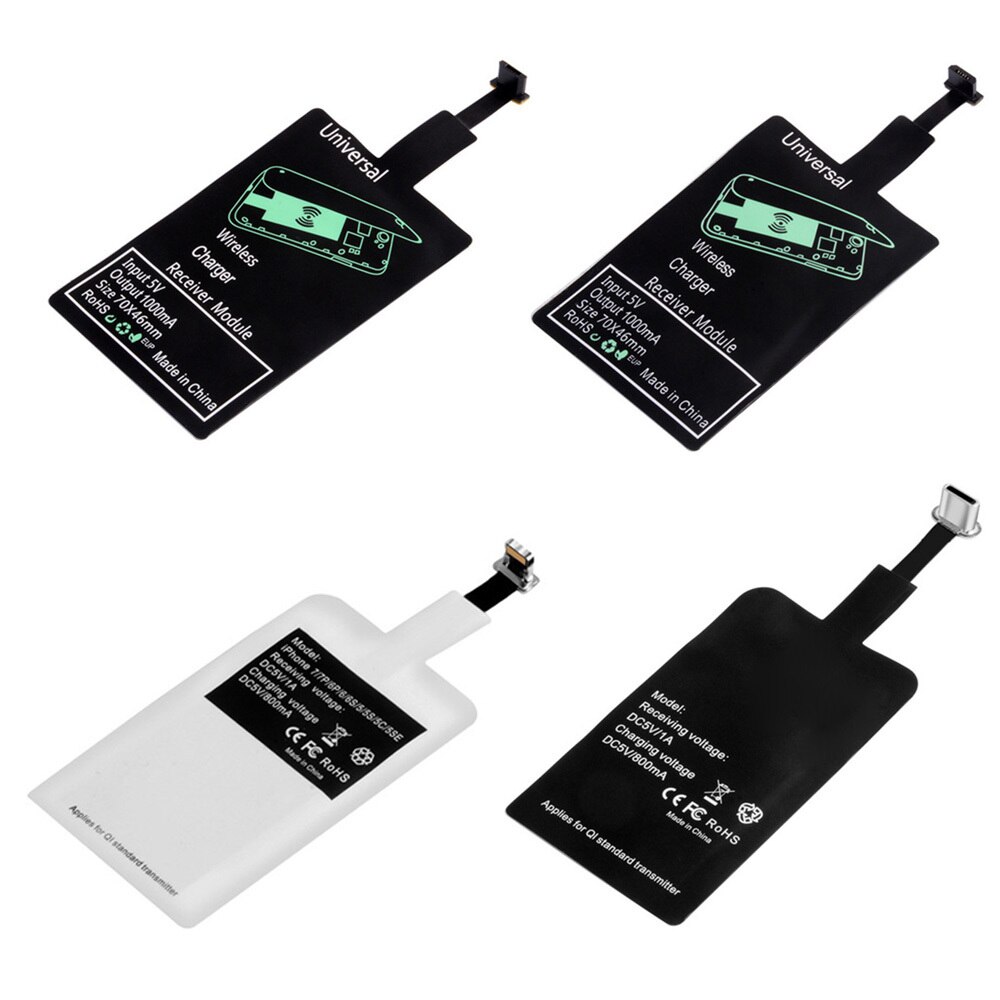 Universal Qi Wireless Charger Adapter Receiver for... – Vicedeal
