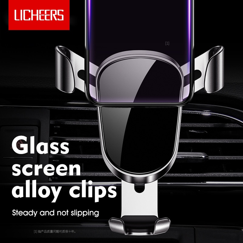 Licheers Gravity Auto Telefoon Houder Voor Iphone ... – Grandado