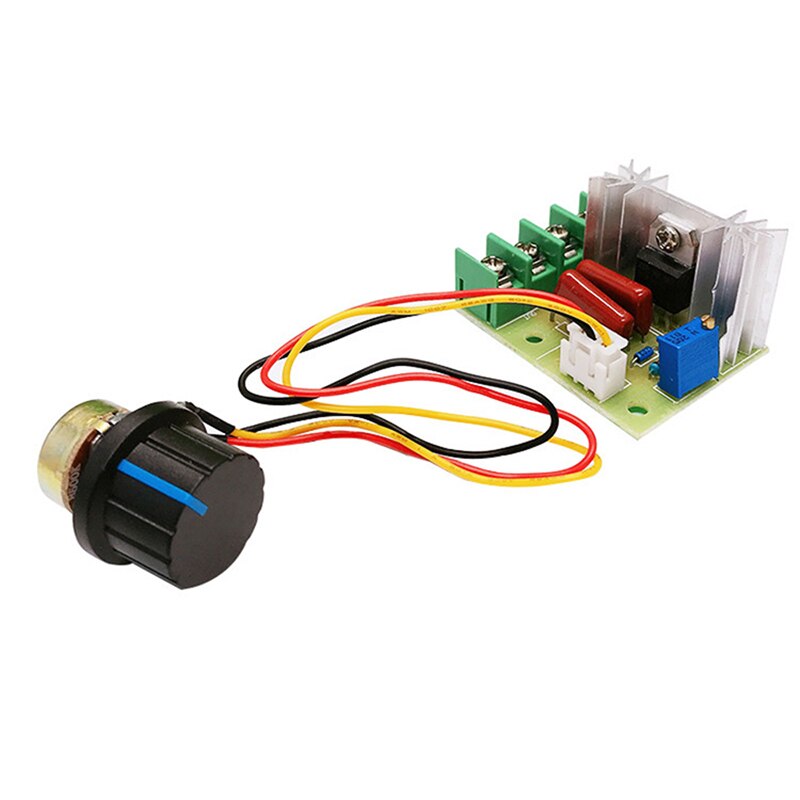 220V 2000W thyristor motor speed regulator Motor S... – Grandado