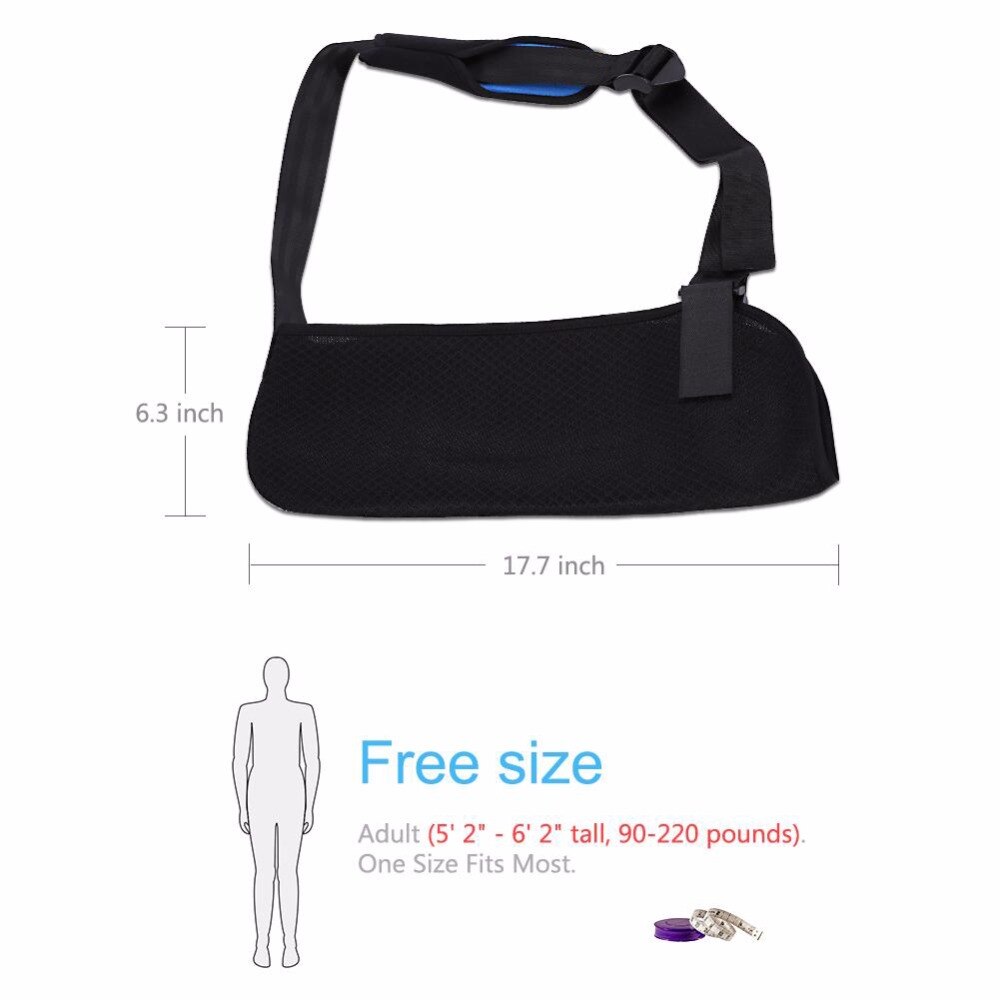 Universal Arm Sling Support Adjustable Breathable ... – Vicedeal