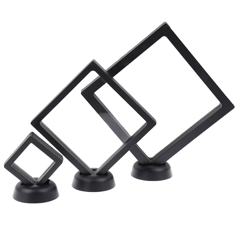 Square 3D Floating Jewelry Coin Display Frame Box ... – Vicedeal