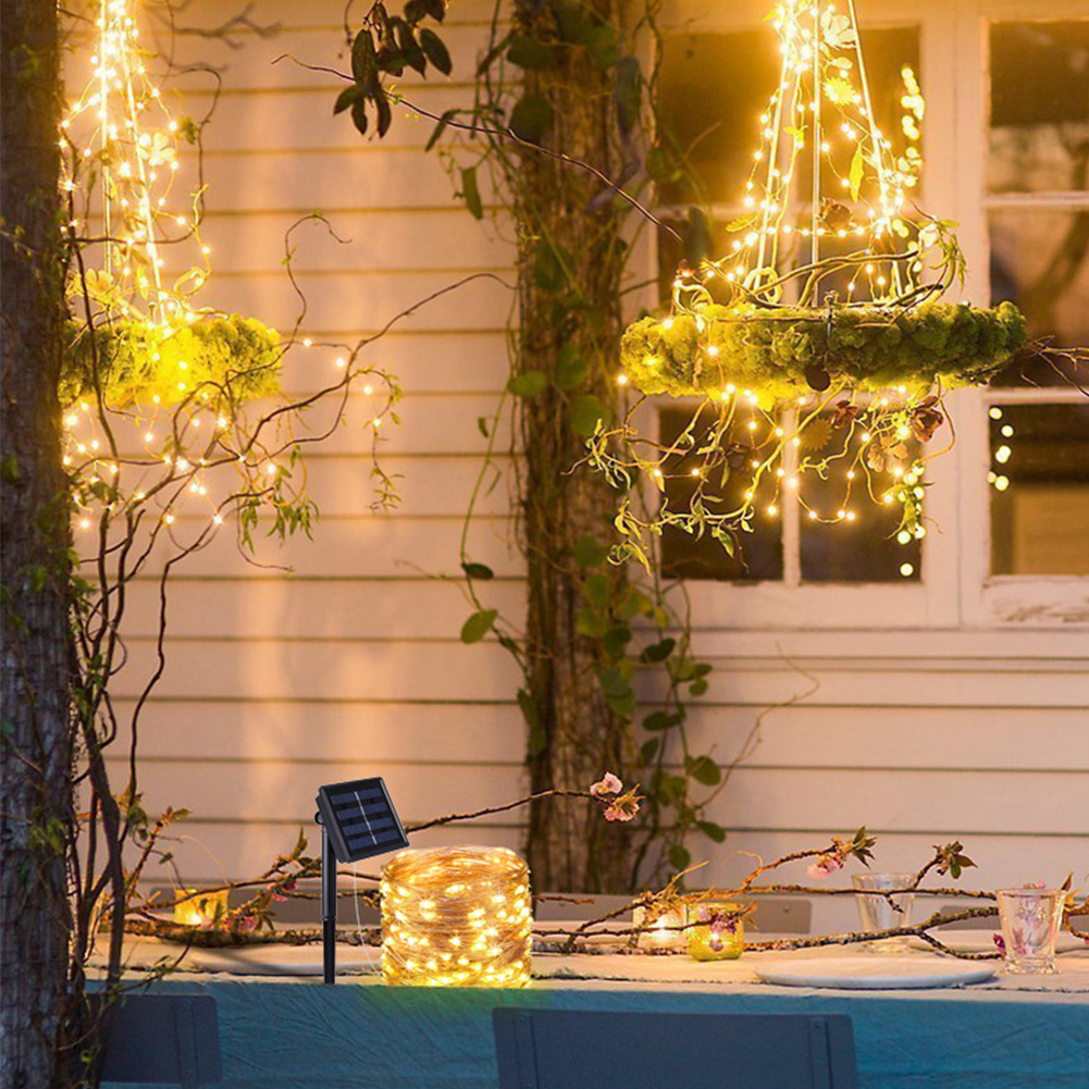 Outdoor Solar Led String Light 5M 10M 20M Garland ... – Vicedeal