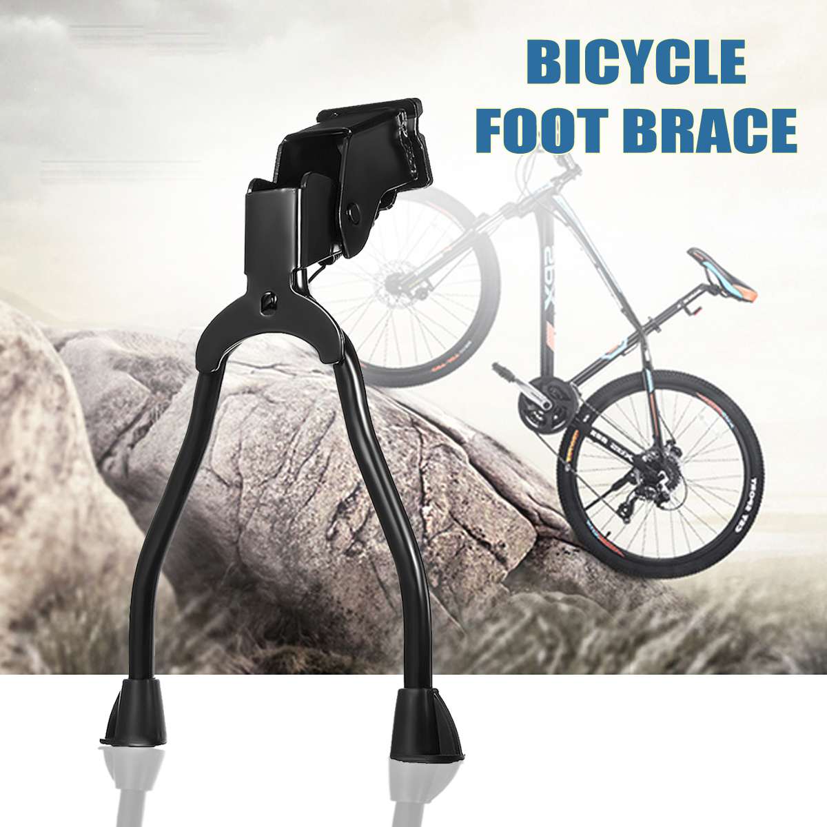 Stable Iron Double Leg Mount Stand Bike Bicycle st... – Grandado