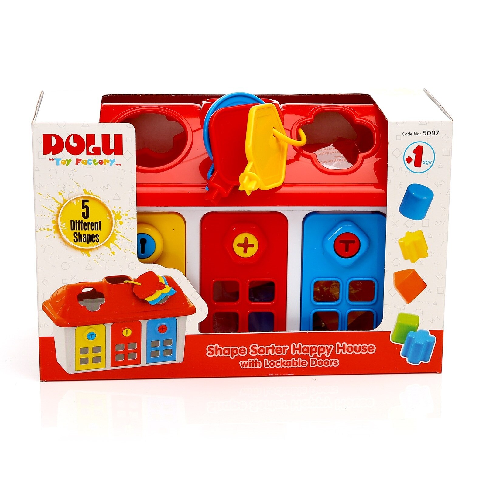 ebebek Dolu Shape Sorter Happy Hous with Lockable ... – Grandado